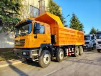 China Export SHACMAN SX3315DV386 8×4 Front Tipping Tipper Truck F3000 Reinforced 430HP Heavy Duty Dumper for sale