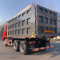 China SHACMAN SX32586V38 F3000 430-horsepower medium and long flat-roof cabFront Tipping Mining Tipper Truck for sale