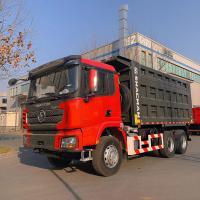 China SHACMAN SX32586V38 F3000 430-horsepower medium and long flat-roof cabFront Tipping Mining Tipper Truck for sale
