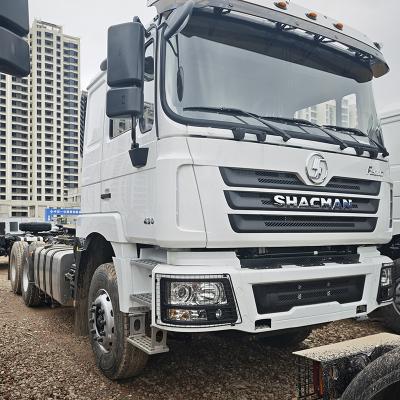 China SHACMAN F3000 Super Strong 6x4 Tractor Truck Head 430HP Euro II Model SX4255JV344 For Container Semi Trailer Transport for sale