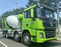 China SHACMAN X3000 8×4 Cement Mixer Truck 450 Horsepower Euro3 Concrete Mixing Transport Vehicle for sale