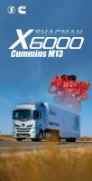 China SHACMAN X6000 4×2 480HP Powerful Tractor Head for Heavy Loads Prime Mover for sale