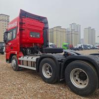 China Shacman X3000 6×4 Tractor Truck 460HP Diesel 600L Aluminum Tank for Highway Secondary Road Freight Transport for sale