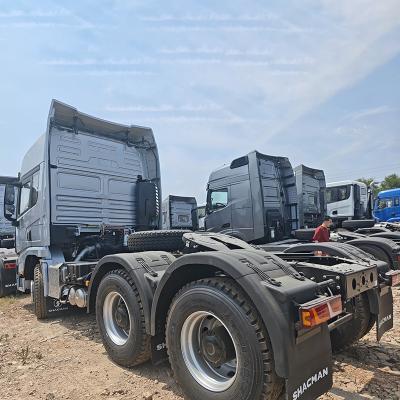 China Shacman X3000 6×4 Tractor Truck 460HP Diesel Engine 600L Aluminum Alloy Tank for Container Bulk Freight Haulage for sale