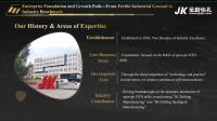 China JK Drilling Company Profile Crawler DTH Rig Producer Quarry Mining Blast Hole Equipment Production Base Overview for sale