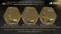 China JK Drilling Company Profile Crawler DTH Rig Producer Quarry Mining Blast Hole Equipment Production Base Overview for sale