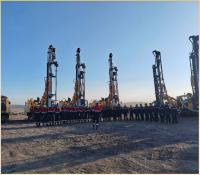 China JK860 Crawler Mounted DTH Drill Rig 115-178mm Borehole Diameter Blast Hole Machine for Quarry Mining for sale