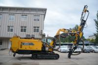 China JK930 Heavy-Duty Crawler DTH Drill Rig 138-210mm Borehole Diameter Deep Hole Drilling Machine for Quarry Mining for sale