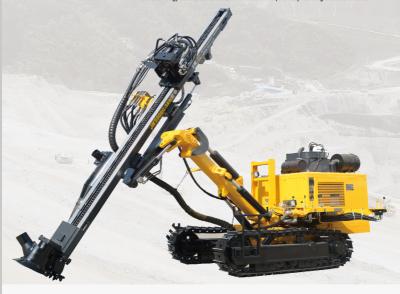 China JK590BC-3AW Crawler Mounted DTH Drill Rig 90-130mm Blast Hole Diameter for Quarry Mining Operations for sale