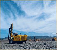 China JK590BC-3AW Crawler Mounted DTH Drill Rig 90-130mm Blast Hole Diameter for Quarry Mining Operations for sale