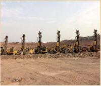 China Jinke JK820 Heavy-Duty Crawler DTH Drilling Rig 105-165mm For Large Quarry Mining Blast Hole Drilling for sale