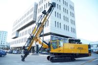 China JK830 Hydraulic Drill Rig 30m Depth 80-120mm Hole Diameter Diesel Powered Mining Exploration for sale