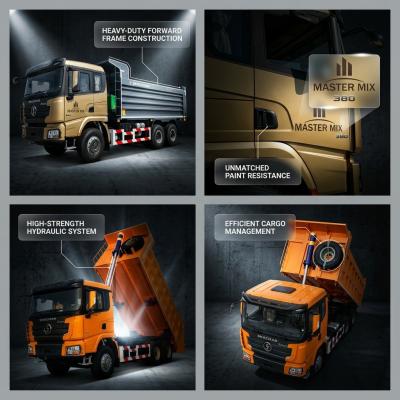 China Heavy Duty 20 Ton Mining Dump Truck 6x4 Drive Weichai Diesel Engine Shacman X3000 Off-Road Tipper Vehicle for sale