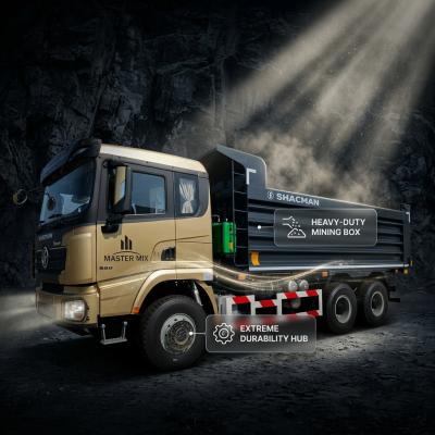 China Mining Dump Truck 10 Ton Capacity 6x4 Heavy Duty Weichai Diesel Engine Shacman X3000 Tipper Vehicle for sale