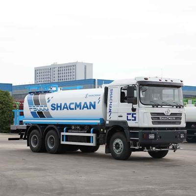China SHACMAN F3000 6x4 14000L Municipal Sanitation Water Sprinkler Truck Front Push Rear Spray Side Wash 340HP for sale