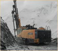 China JK820 Hydraulic Crawler Down The Hole Drilling Rig Machine for Quarry Mining Operations for sale