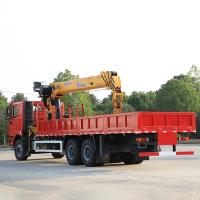 China SHACMAN F3000 6X4 20Ton Truck Crane Wireless Remote Control 340HP 5-Section Boom 360 Rotation for sale