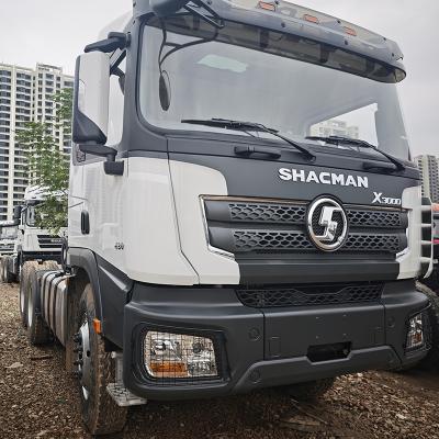 China Shacman X3000 6x4 Tractor Truck 375HP Right Hand Drive Semi Truck Head Global Export for sale