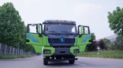 China 580kW Shacman X5000e 6x4 Electric Mining Dump Truck 400kWh Battery Strong Power Version for sale