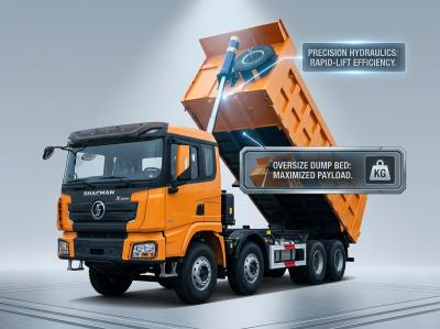 China SHACMAN X3000 6x4 Dump Truck 380HP 10 Wheel Tipper Heavy Duty Highway Transport Vehicle for sale
