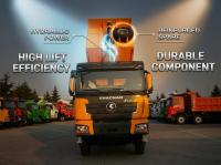 China SHACMAN X3000 6x4 Construction Dump Tipper Truck 380HP Diesel Hydraulic Lifting Dump Body for sale