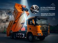 China SHACMAN X3000 6x4 Mining Dump Truck 380HP Weichai Engine Off Road Heavy Duty Tipper for sale