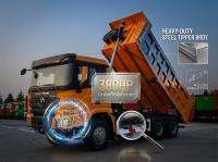 China SHACMAN X3000 6x4 Dump Truck 380HP Diesel Tipper Heavy Load Sand Stone Transport for sale