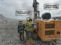 China Jinke JK830 Heavy Duty Crawler DTH Drill Rig 165mm Max Hole Diameter Diesel Quarry Blast Hole Drilling for sale
