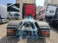 China Shacman X6000 6x4 Tractor Truck High Roof Flat Floor Cab 600HP AMT Sleeper Head for sale