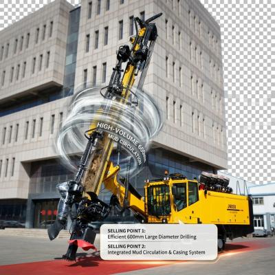 China JK850 Large Diameter Water Well Drilling Rig 600mm Hole 850m Depth Rotary Table Municipal Wells Machine for sale