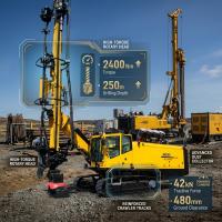 China JK850 Geothermal Drilling Rig 850m Depth 600mm Diameter Rotary Table Borehole Machine Heat Exchange for sale