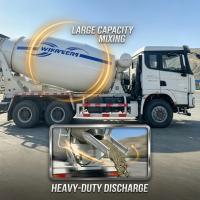 China Shacman X3000 6X4 Concrete Mixer Truck 12 Cubic Meters Heavy Duty Drum High Discharge Construction Vehicle for sale