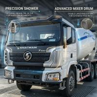China Shacman X3000 6X4 Concrete Mixer Truck 12 Cubic Meters Heavy Duty Drum High Discharge Construction Vehicle for sale
