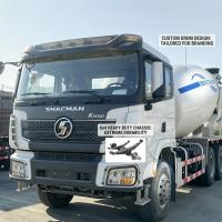 China Shacman X3000 6X4 Mixer Truck Euro 3 Emission 385HP Export Configuration Custom Color Concrete Agitator for sale