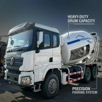 China Shacman X3000 6X4 Concrete Mixer Truck 12 Cubic Meters Heavy Duty Drum High Discharge Construction Vehicle for sale