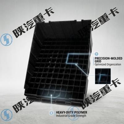 China Shacman Battery Box Cover X3000 F3000 X5000 X6000Compatible Chassis Side Mounted Part for sale