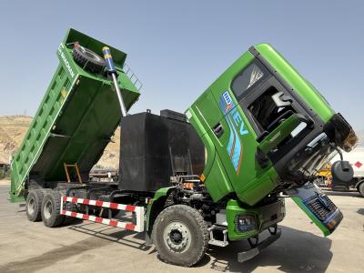 China Shacman X5000e 6x4 Electric Dump Truck 30-40 Ton Payload 400kWh CATL Battery U-Type Tipper for sale