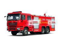 China SHACMAN F3000 6x4 Foam Fire Truck 6000L Water 3000L Foam Tank Weichai WP10 340HP CB10/60 Fire Pump for sale