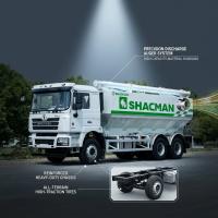 China SHACMAN F3000 6x4 Bulk Feed Transport Truck 38CBM Alloy Body Custom Export Lorry Truck for sale