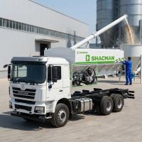 China Bulk Feed Carrier Truck SHACMAN F3000 6x4 40CBM Five Bin Hydraulic Auger Lorry Truck for sale