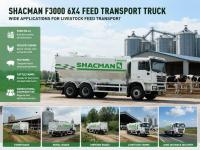 China Compound Feed Delivery Truck SHACMAN F3000 6x4 32CBM Electronic Weighing Multi Bin Lorry Truck for sale
