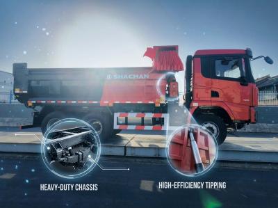 China SHACMAN X3000 6X4 Dump Truck 430HP Weichai Engine Euro 2 Export Right Hand Drive for sale