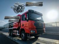 China SHACMAN X3000 6X4 Construction Dump Truck 430HP Tipper with Reinforced Steel Body for sale