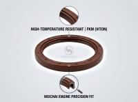 China 2863702X FKM High Temperature Crankshaft Oil Seal for Weichai WP10 WP12 Engine Truck for sale