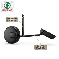 China SHACMAN Truck Front Down View Mirror Assembly Hood Mounted Wide Angle 24V for sale