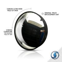 China SHACMAN Truck Wide Angle Rearview Mirror Left Right Side Replacement Parts for sale