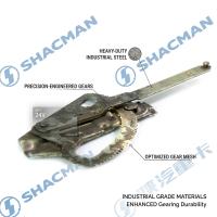 China SHACMAN Truck Power Window Regulator Assembly With Motor 24V Heavy Duty Cab for sale