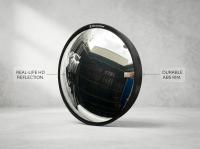 China SHACMAN Truck Electric Heated Rearview Mirror Assembly 24V Side View for F3000 X3000 for sale