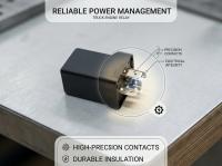 China SHACMAN Truck Engine Limit Relay 24V 5 Pin Protection Switch for F3000 X3000 Cab for sale