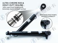 China DZ1640820021 SHACMAN Hydraulic Cab Tilting Cylinder Assembly for F3000 X3000 Truck for sale